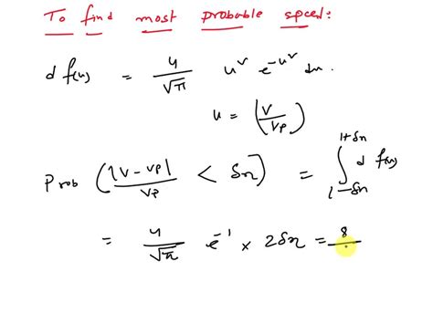 Solved Calculate The Fraction Of Molecules Of A Gas Within 1 Of The