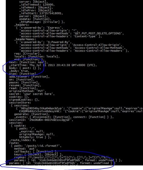 Nodejs Express Rest Server Losing Payload From Ember Data Put Stack Overflow