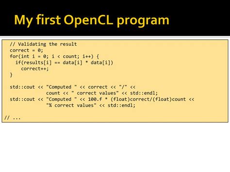 Opencl Introduction Ppt Download