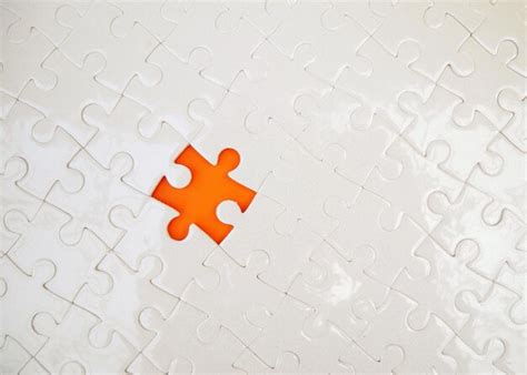 Premium Photo Missing Puzzle Piece Completing Final Assignment And Business Concept With