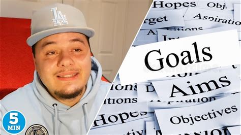 My Goals And Ambitions 5 Minute Talk Ep3 Youtube