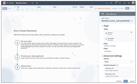 Integration Of Predictive Analytics Functions In Sap Analytics Cloud