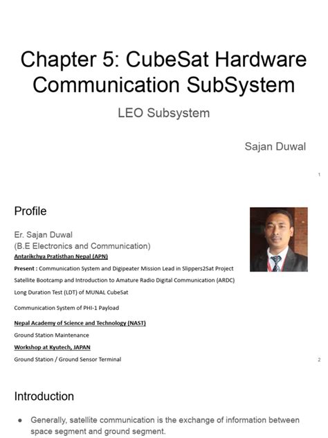 Cubesat Communication Hardware Overview Pdf Antenna Radio Amplifier