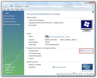 Windows How To Change Computer Name