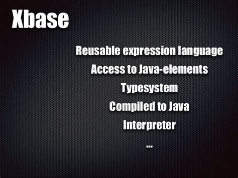 Introduction To Xbase