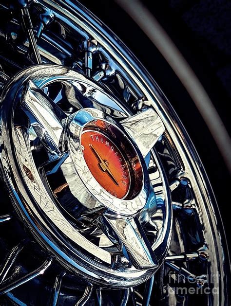 Ford Mustand Thunderbird Photograph By Claudia Zahnd Prezioso Fine Art America