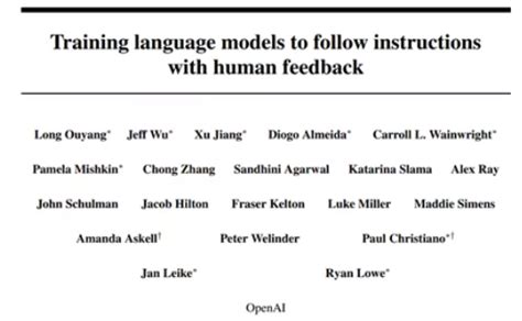 比gpt 3 更擅长理解用户意图，openai发布instructgpt 智源社区