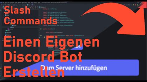 Dein Eigener Discord Bot Slash Commands Youtube