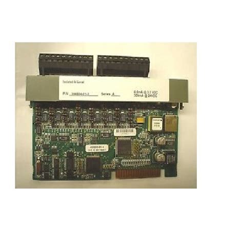 jual 396604 01 3 bristol babcock controlwave analog input module