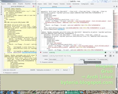 Byteria Arch Linux KDE Instalação gráfica e configuração