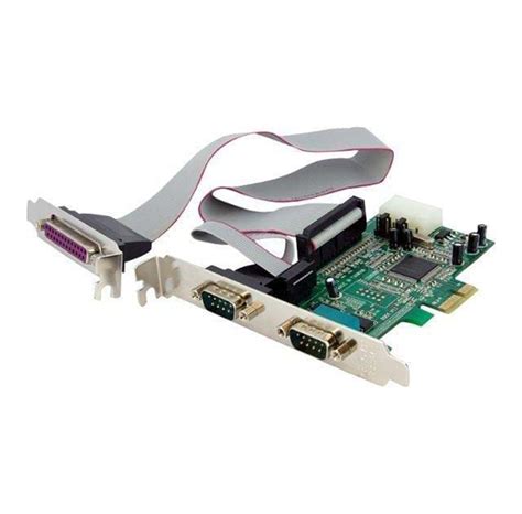 StarTech Com 2S1P Native PCI Express Parallel Serial Combo Card With 16550 UART