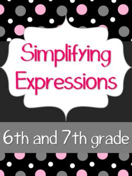 Simplifying Algebraic Expressions By NGM Tutoring TPT