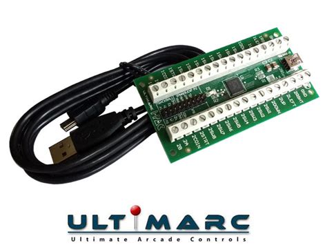 Ultimarc Ipac 2 New Version Usb Keyboard Encoder Interface Arcade Expert Your Retro Arcade