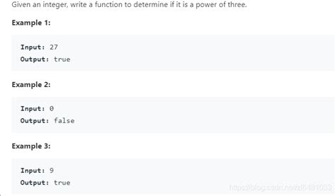 Leetcode【数学】 326 Power Of Three(3的幂) 吾之求索 博客园 Leetcode【数学】 326 Power Of Three(3的幂) 吾之求索 博客园