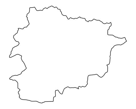 Europe Political Map Andorra