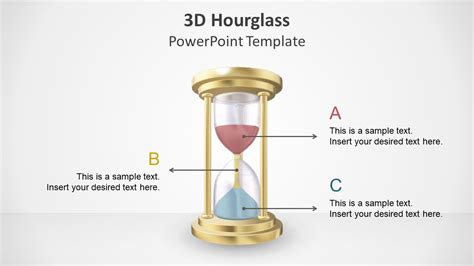 Animated 3d Hourglass Powerpoint Template And Slides