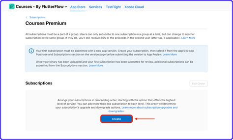 in app subscriptions using revenuecat and flutterflow