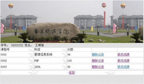 基于php mysql 学生成绩管理系统毕业设计论文 文档之家