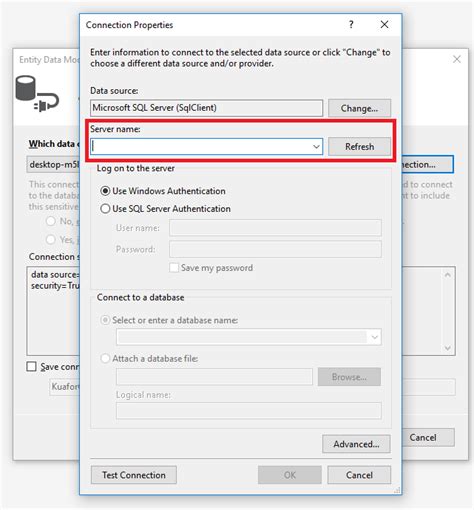 entity framework code first from database ile ilk ayarların resimli