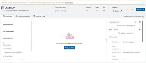 Sas Information Catalog Replaces View Measure Details And More In S