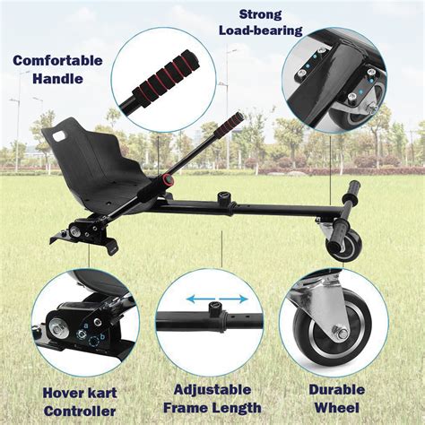 Hovercart Hoverboard Accessories Cart Seat Electric Scooter Seater