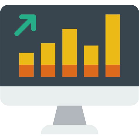 Analytics Monitor Vector Svg Icon Svg Repo