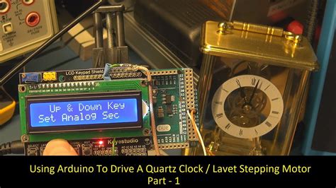 Using Arduino To Drive A Quartz Clock Lavet Stepping Motor Part 1