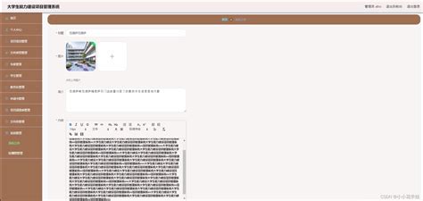 Java毕设项目大学生能力建设项目管理系统（javavuemybatismavenmysql） Csdn博客