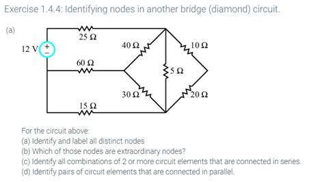 Identifying Nodes In A Circuit Diagram