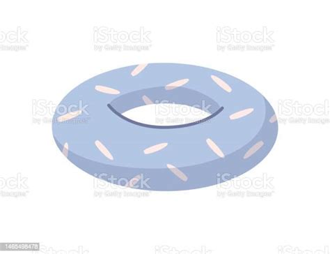 여름 휴가와 물 위의 안전을 위한 구명 부표 추상적인 인쇄 디자인 관광 및 휴식을 가진 격리된 팽창식 반지 평면 만화 스타일의 벡터 고무에 대한 스톡 벡터 아트 및 기타