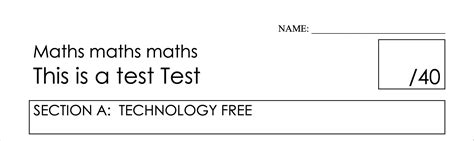 Exam How To Create A Test Using Latex I Would Like The Questions On