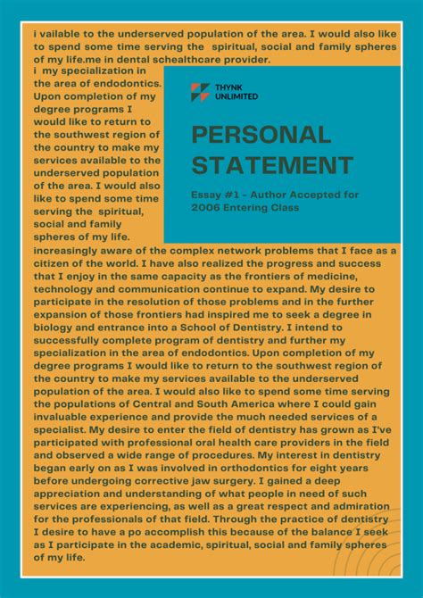 Supporting Statement Example Complete Writing Tips