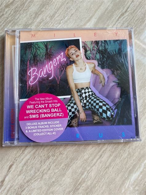 Miley Cyrus Bangerz Deluxe Album Cover