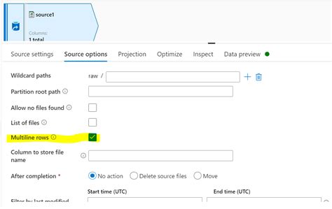 Azure Mapping Data Flow In Data Factory Doesnt Ignore Line Breaks In