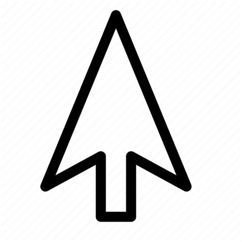 cursor up mouse arrow pointer click direction icon download on