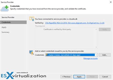 What Is Veeam Cloud Connect And How To Setup Esx Virtualization