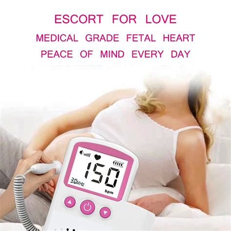 Ultrasound Doppler Fetal Heart Rate Monitor Home F Vicedeal