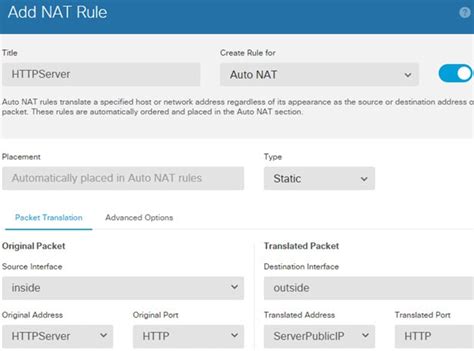 Cisco Firepower Threat Defense Configuration Guide For Firepower Device Manager Version 6 1