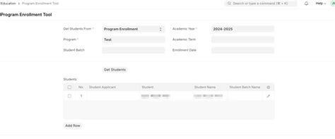 Error In Program Enrollment Tool Dict Type Education Frappe Forum