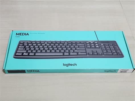 Logitech K200 Media Corded Keyboard Computers And Tech Parts And Accessories Computer Keyboard On