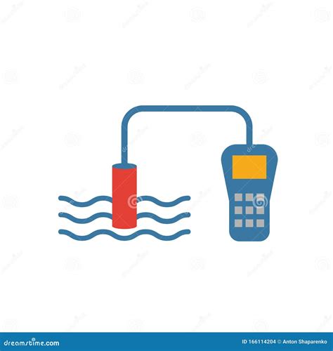 Water Quality Sensor Icon Simple Element From Sensors Icons Collection Stock Illustration