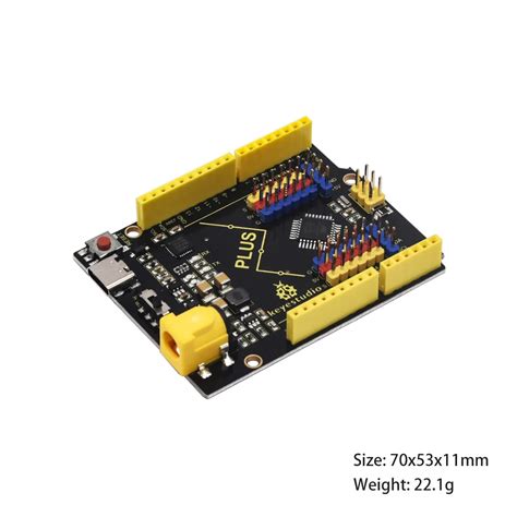 Keyestudio PLUS Development Board With Type C Interface USB Cable Compatible With Arduino Uno R
