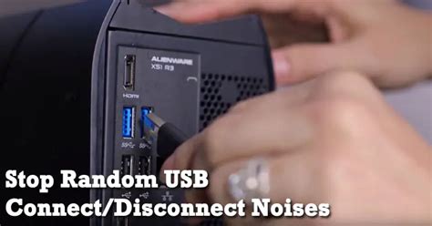 Πώς να σταματήσετε την τυχαία σύνδεση USB Αποσυνδέστε τους θορύβους στα Windows