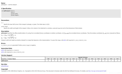 Opengl Api Glviewportglviewerport Csdn博客