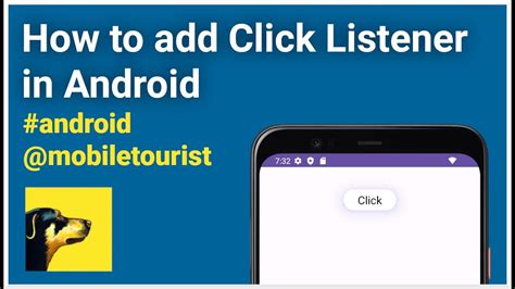 Android How To Add Click Listener Youtube