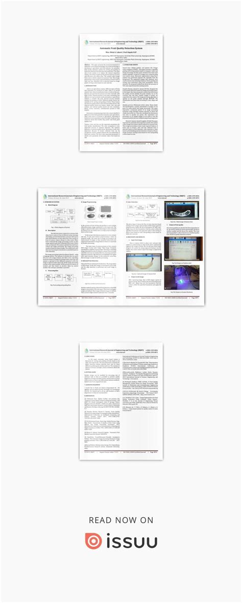 Irjet Automatic Fruit Quality Detection System Artofit