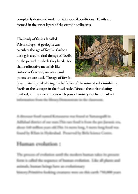 Solution What Are Fossils And How Do They Form Studypool