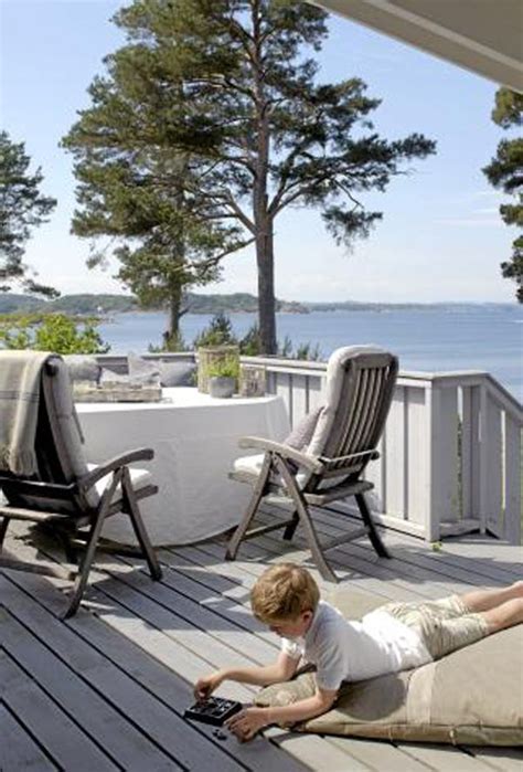 Norwegian Beach House For Summer Homemydesign Летние домики Сады
