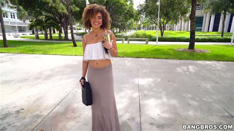 Fine Dark Skin Young Babe Picked Up In The Bangbus For Wild Sex