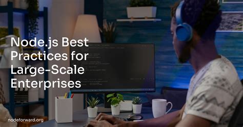 node js best practices for large scale enterprises